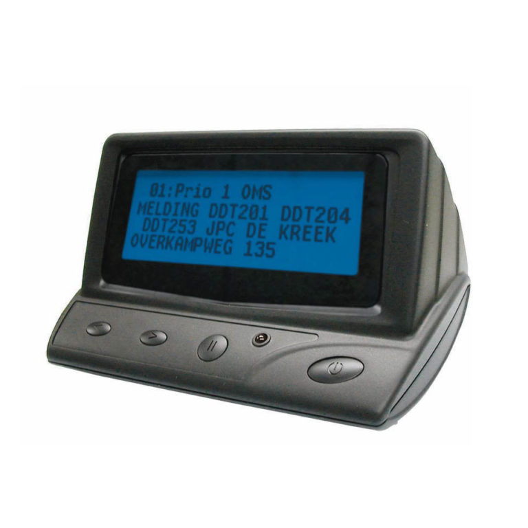 P2000 alarmeringssystemen (brandweerpieper)